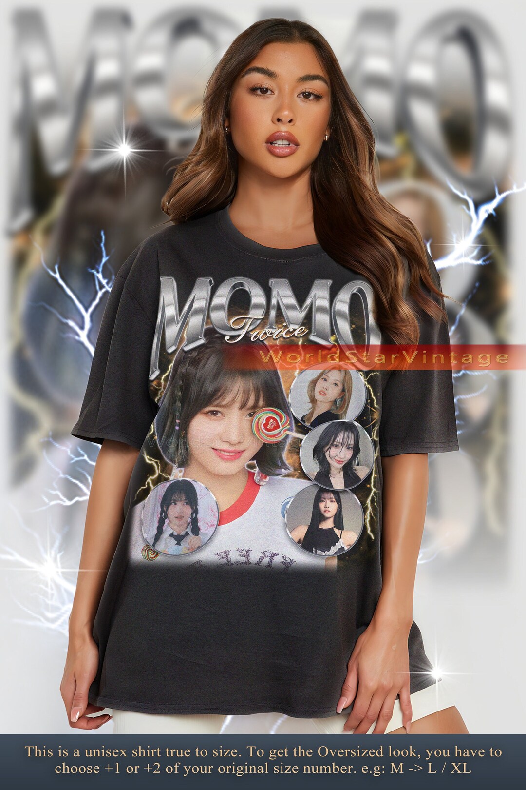 MOMO Vintage Shirt, Momo Homage Tshirt, Momo Fan Tees, Momo Retro 90s ...