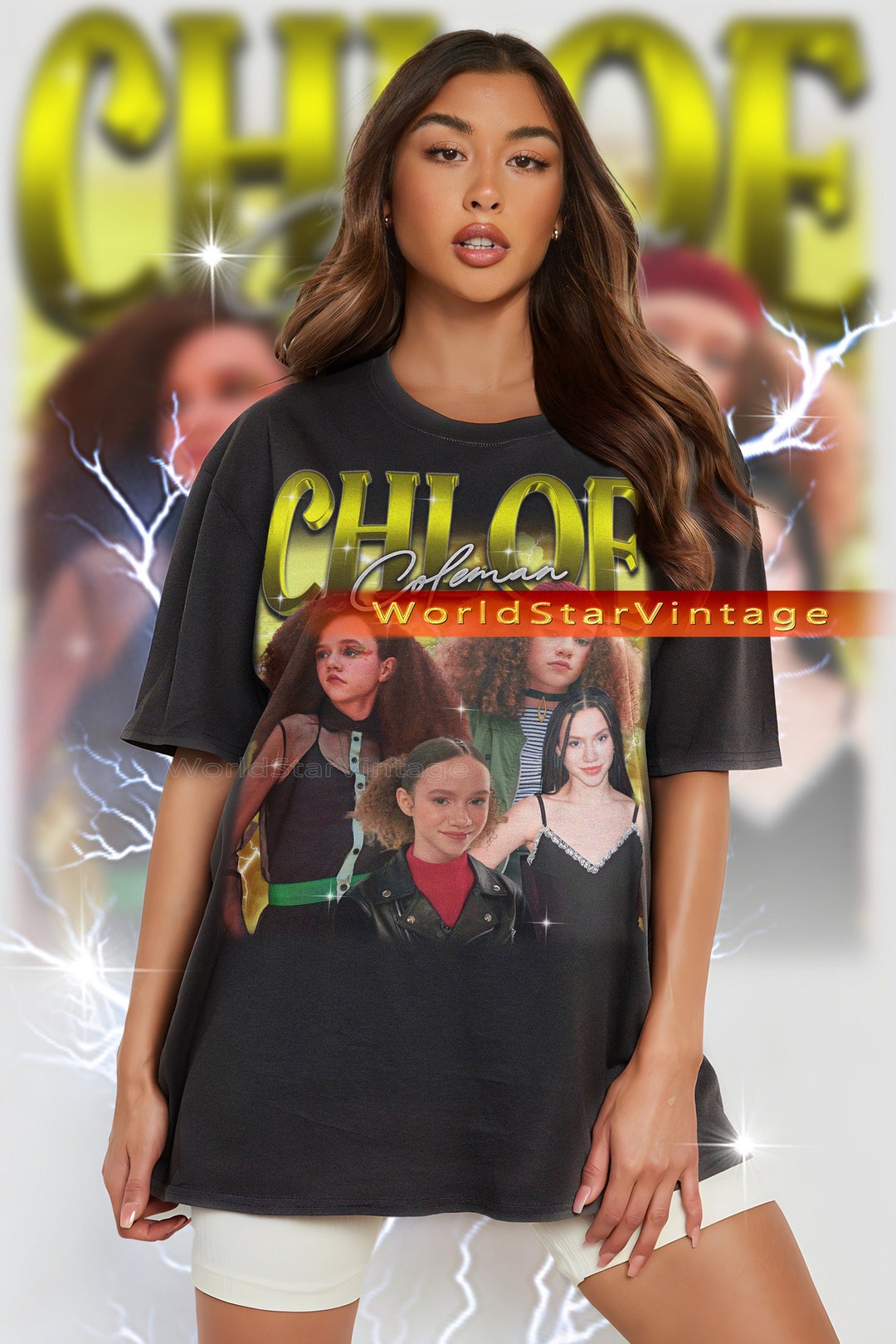 CHLOE COLEMAN Vintage Tshirt, Chloe Coleman Homage Shirt, Chloe Coleman ...