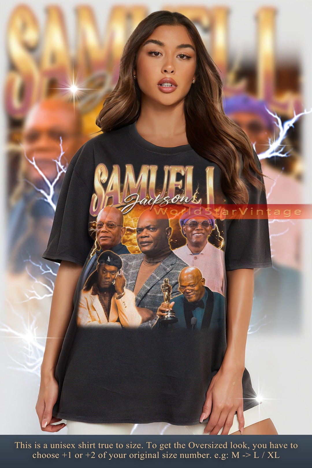 SAMUEL L JACKSON Tshirt, Samuel L Jackson Vintage Shirt, Samuel Jackson ...