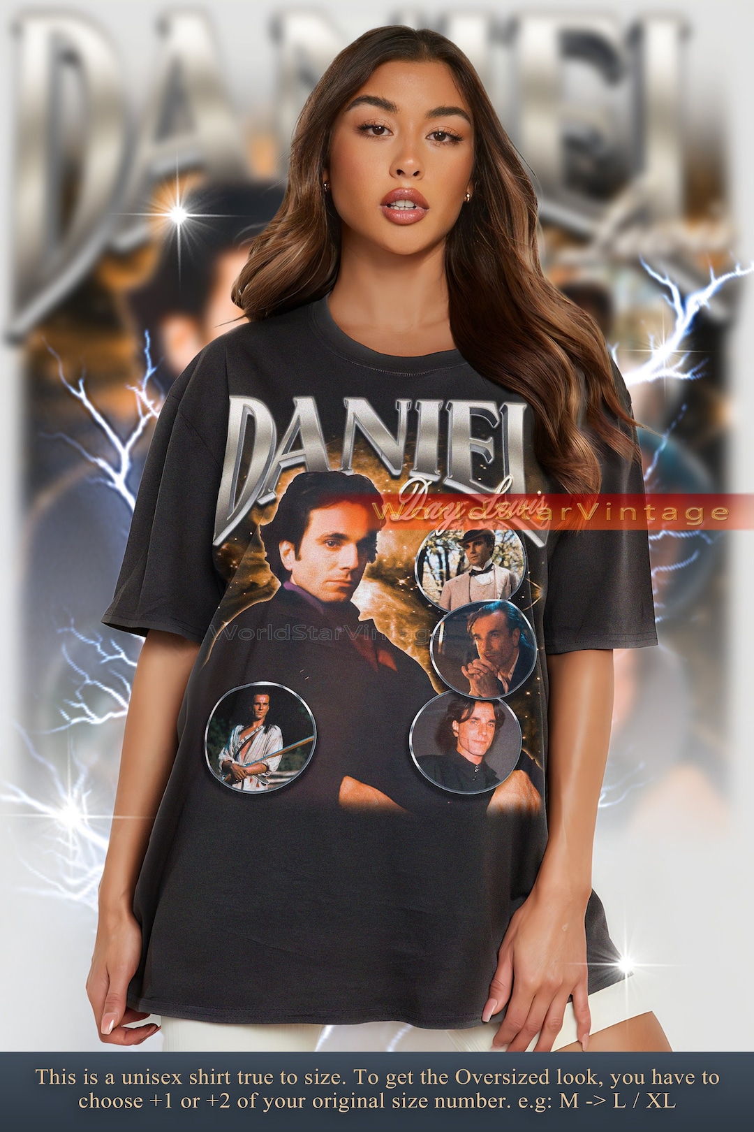 DANIEL DAY LEWIS Vintage Shirt, Daniel Day Lewis Homage Tshirt, Daniel ...