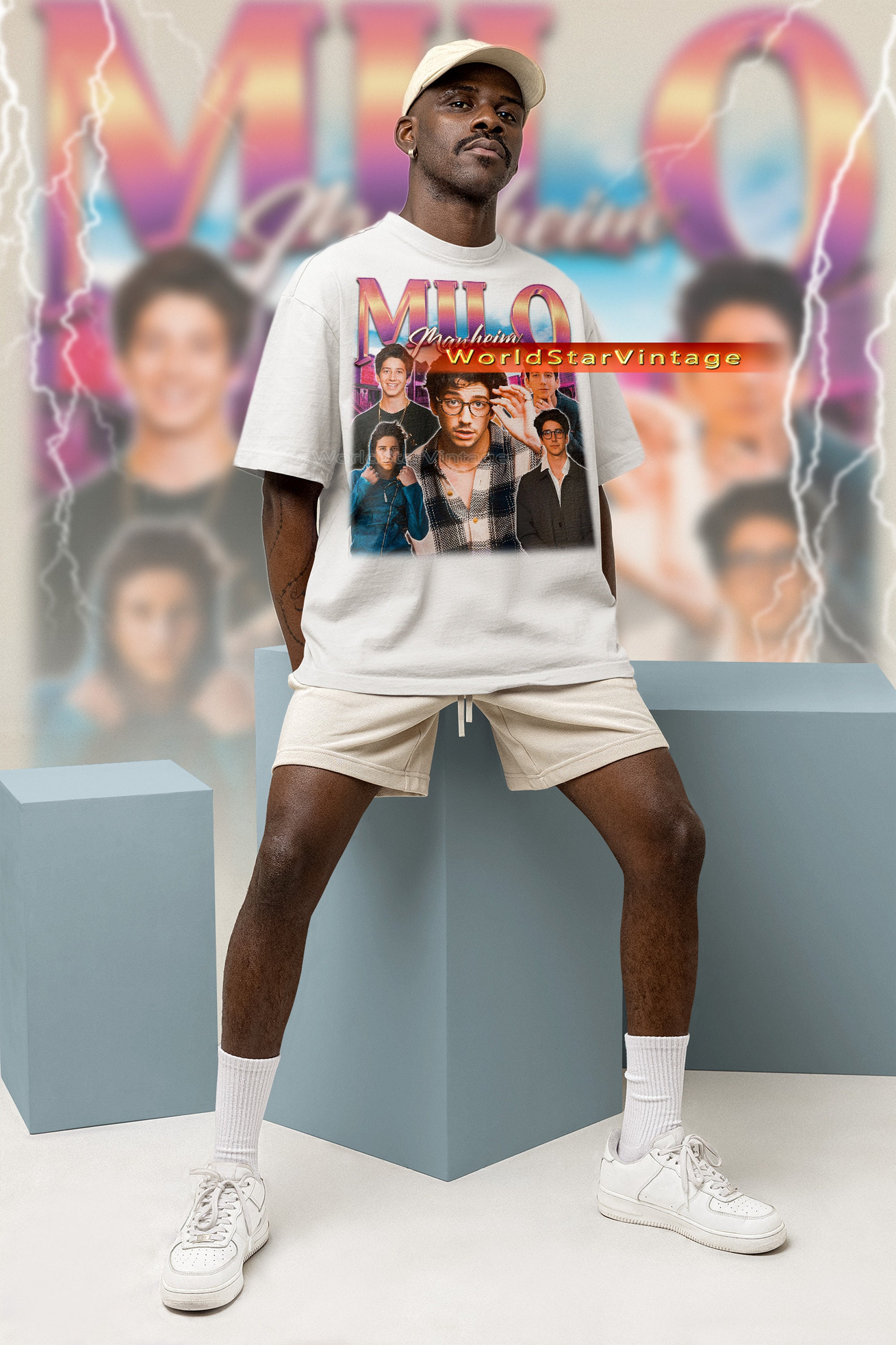 MILO MANHEIM Vintage Shirt, Milo Manheim Homage Tshirt, Milo Manheim ...