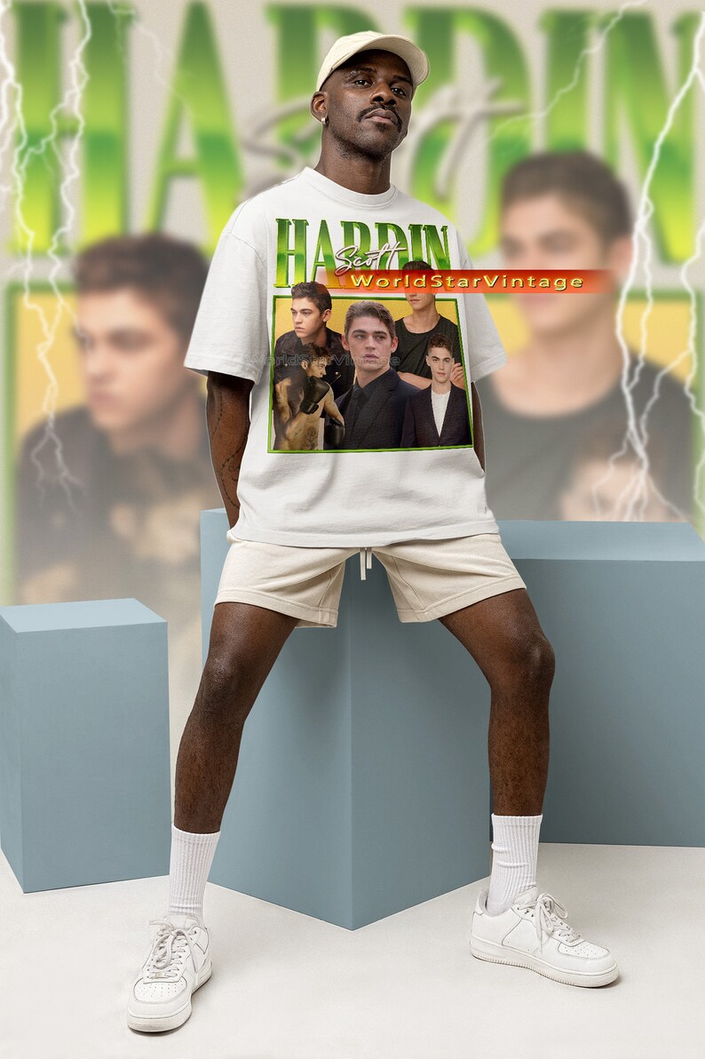 HARDIN SCOTT Retro Tshirt, Hardin Scott Fan Club Shirt, Hardin Scott ...