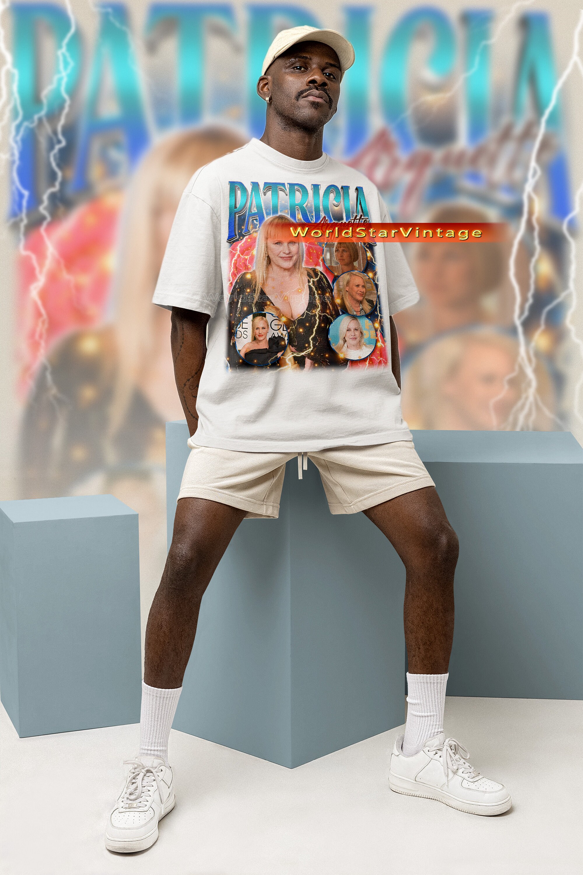 PATRICIA ARQUETTE Vintage Tshirt, Patricia Arquette Homage Shirt ...