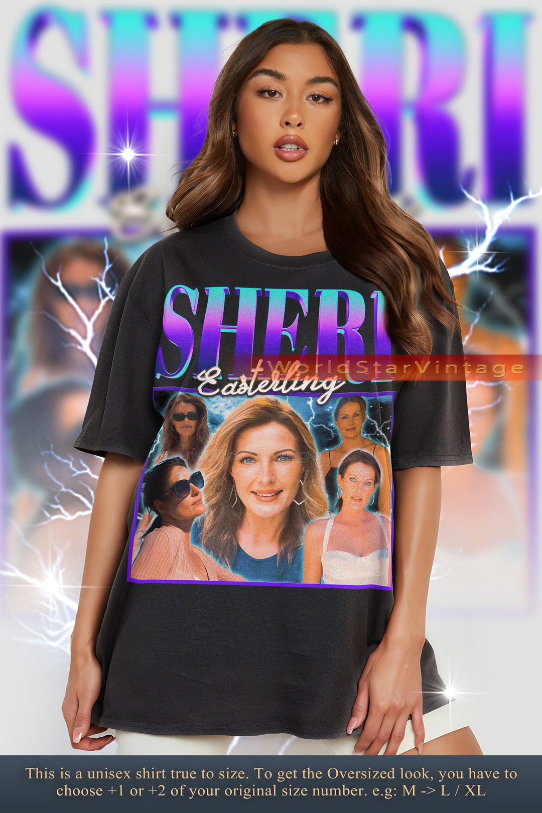 SHERI EASTERLING Vintage Shirt, Sheri Easterling Homage Tshirt, Sheri ...