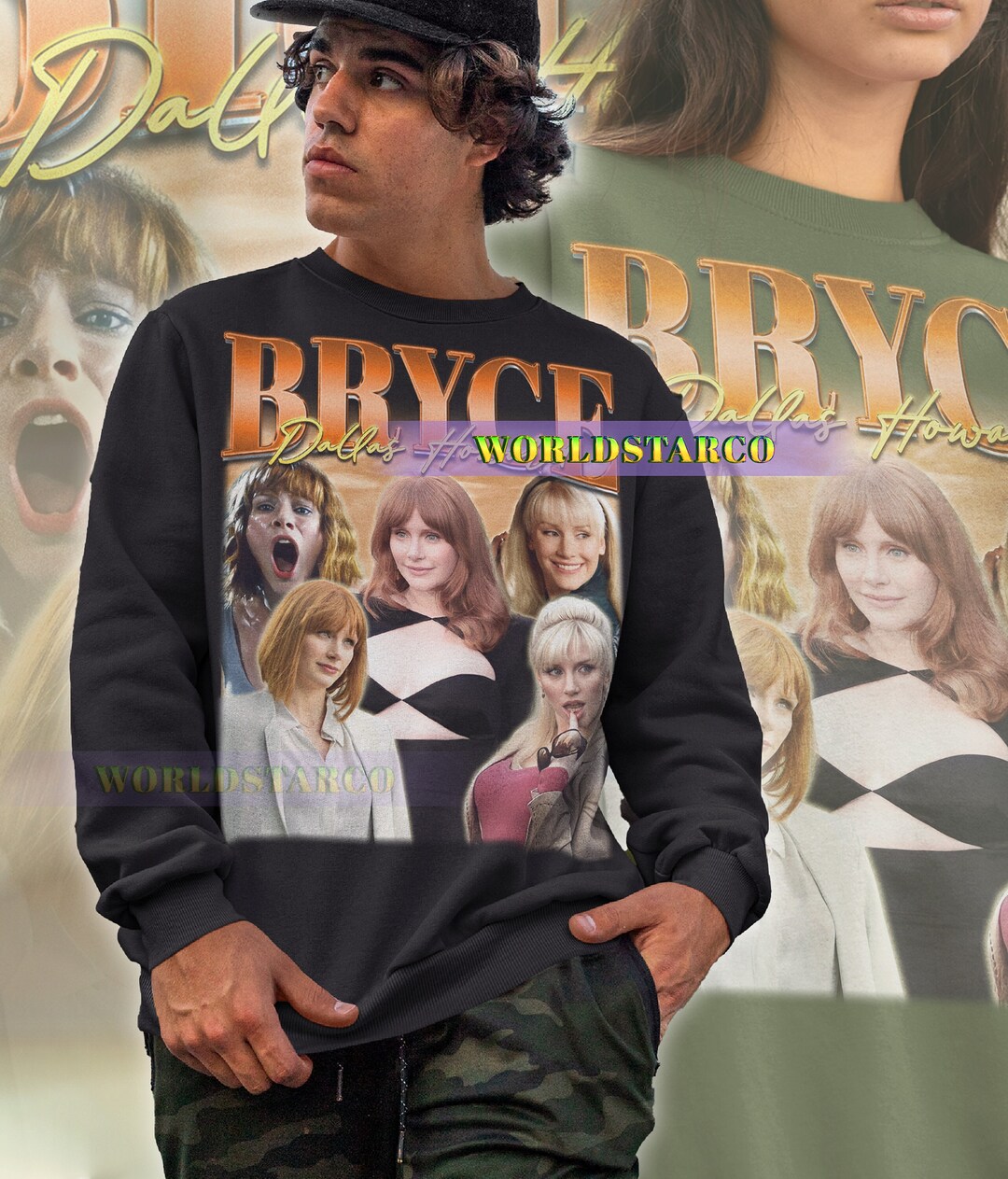 BRYCE DALLAS HOWARD Vintage Sweatshirt, Bryce Dallas Howard Homage ...