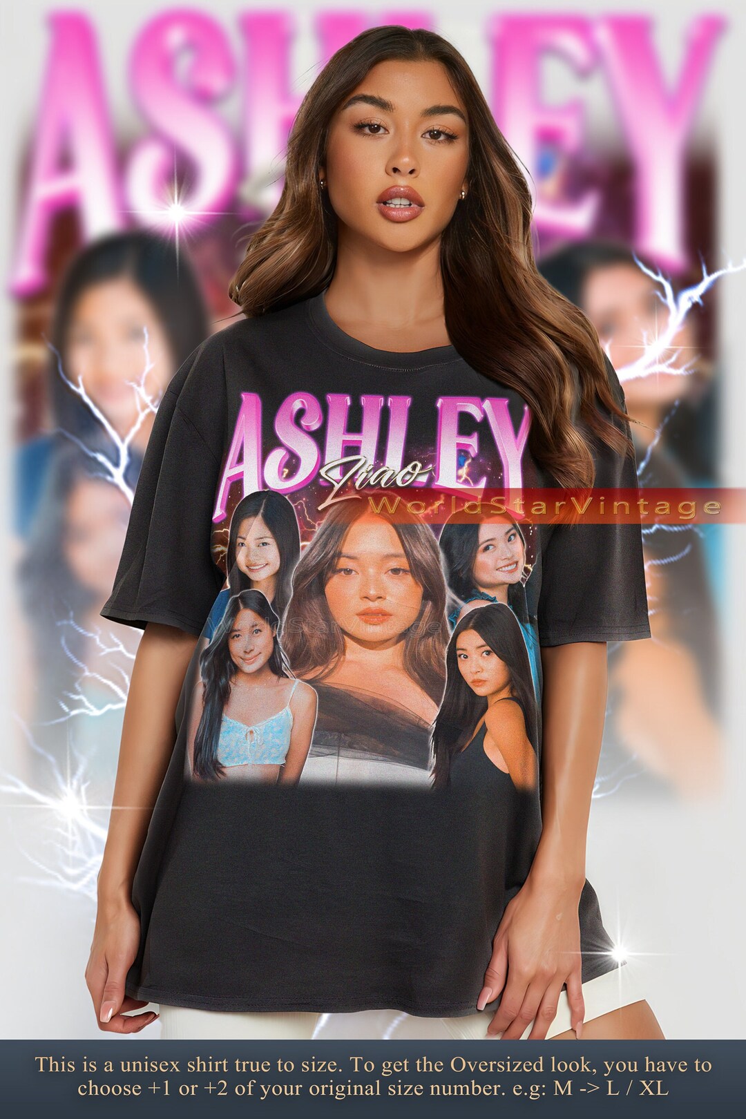ASHLEY LIAO Vintage Shirt, Ashley Liao Homage Tshirt, Ashley Liao Fan ...