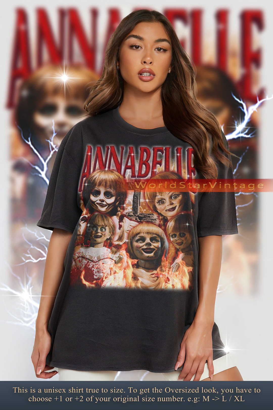ANNABELLE Vintage Shirt, Annabelle Homage Tshirt, Annabelle Fan Tees ...