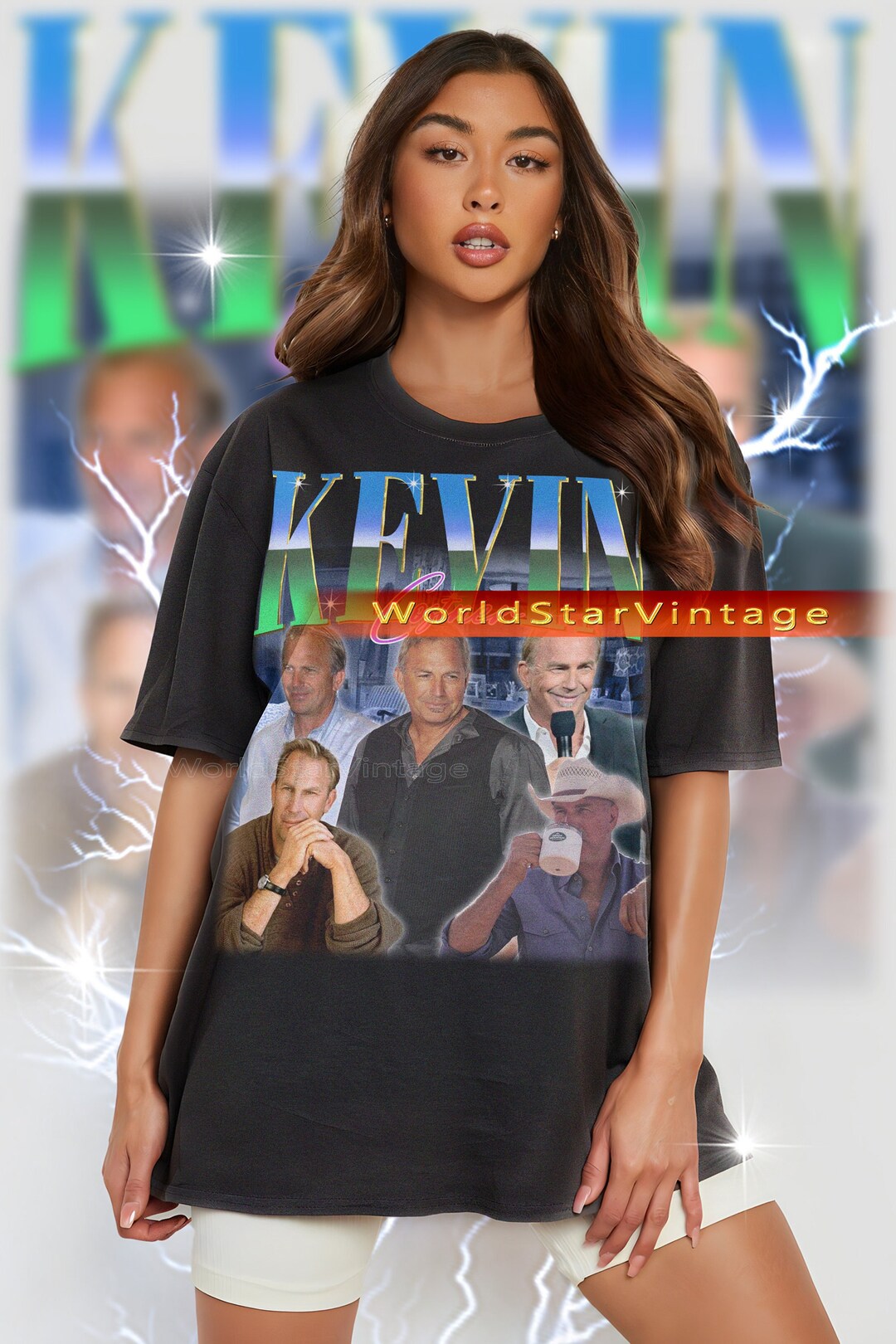 KEVIN COSTNER Vintage Shirt, Kevin Costner Homage Tshirt, Kevin Costner ...