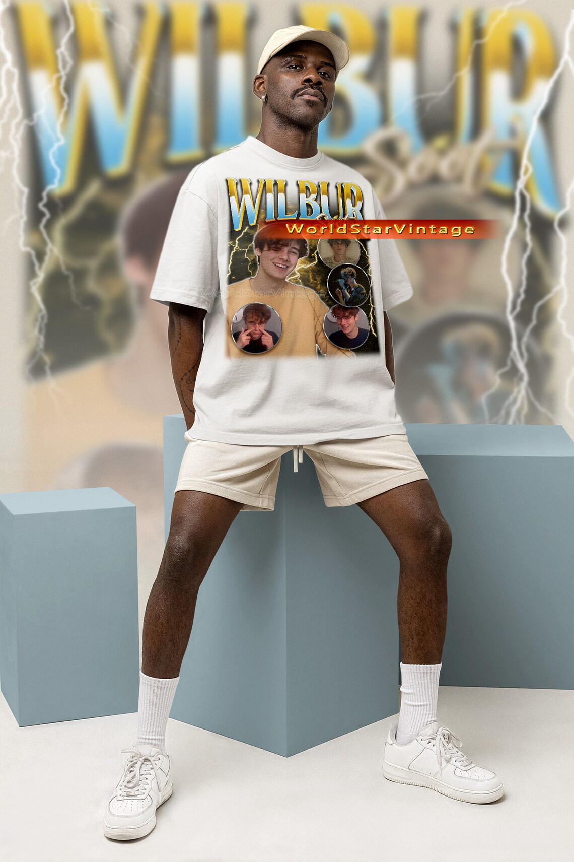 WILBUR SOOT Vintage Shirt, Wilbur Soot Homage Tshirt, Wilbur Soot Fan ...