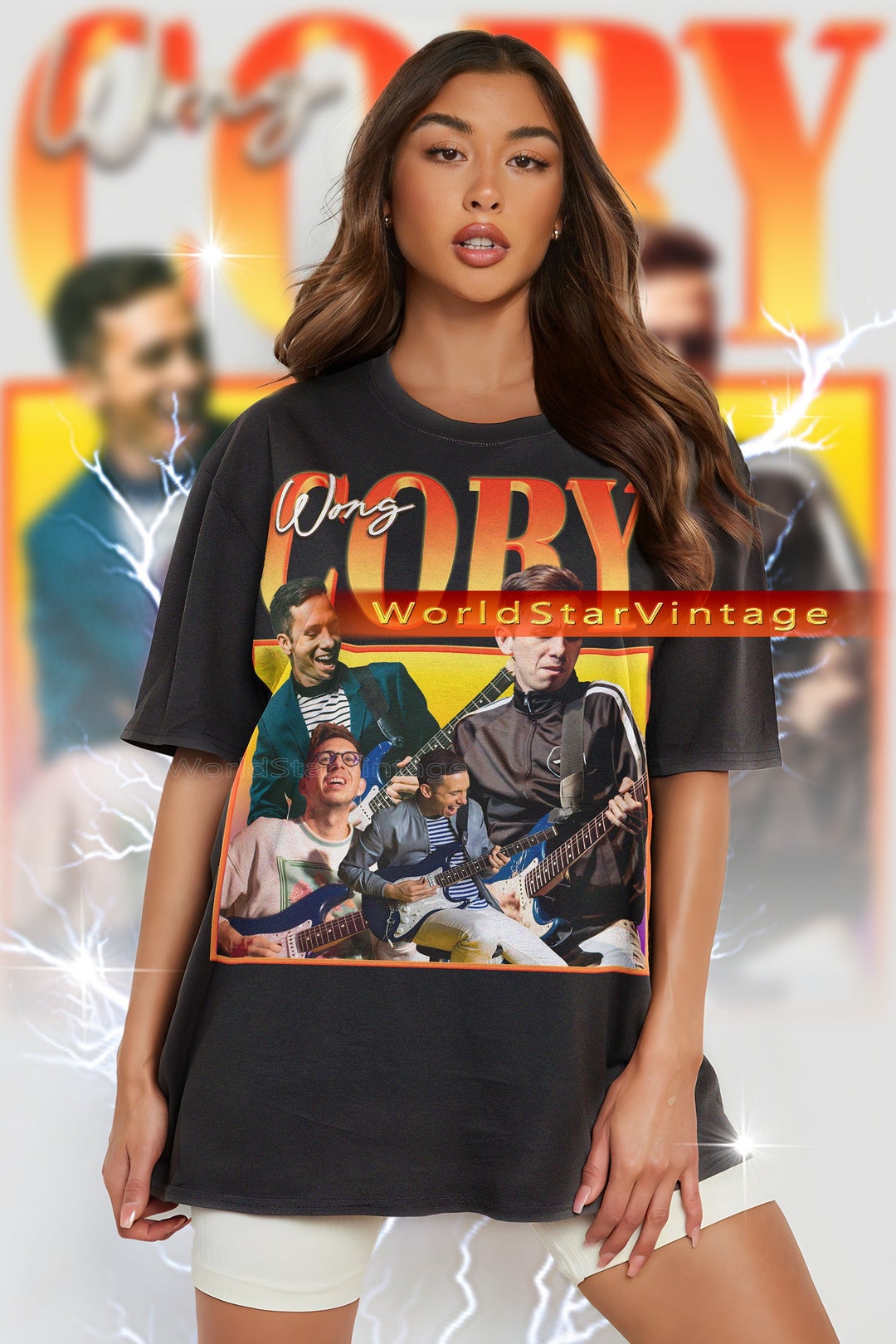 CORY WONG Vintage Tshirt, Cory Wong Homage Tshirt, Cory Wong Fan Tees ...