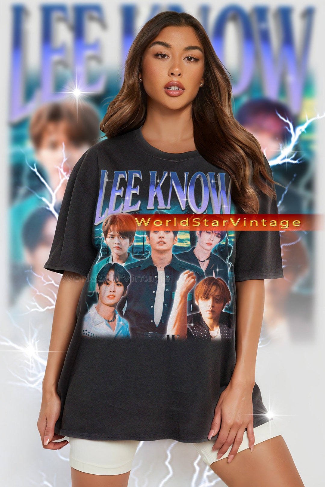 LEE KNOW Vintage Shirt, Lee Know Homage Tshirt, Lee Know Fan Tees, Lee ...