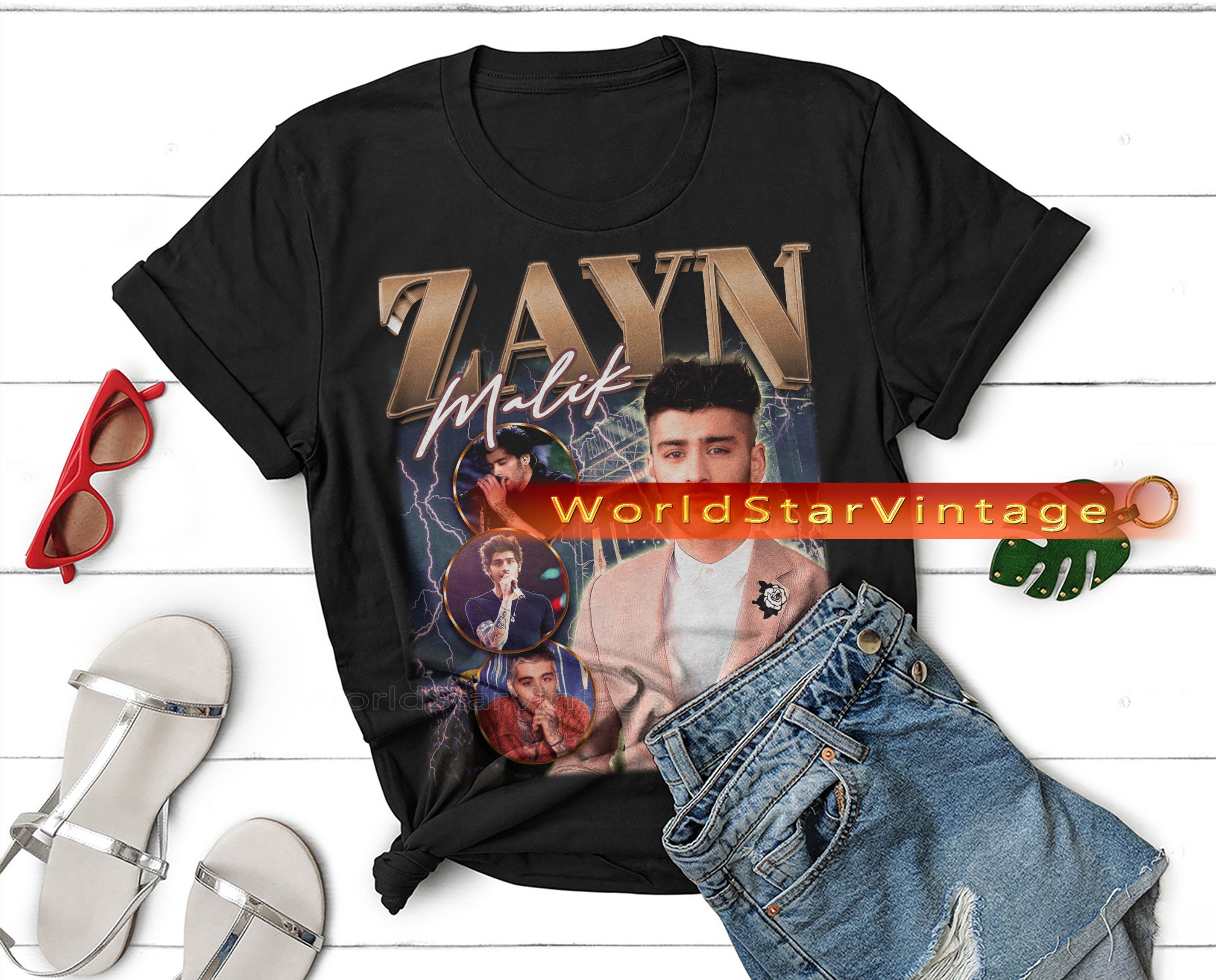ZAYN MALIK Vintage Shirt, Zayn Malik Homage Tshirt, Zayn Malik Fan Tees ...