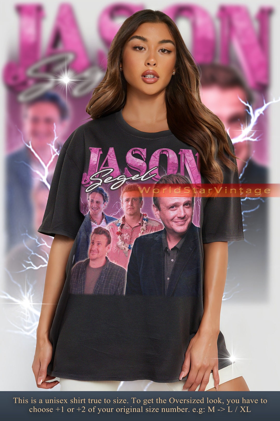 JASON SEGEL Vintage Shirt, Jason Segel Homage Tshirt, Jason Segel Fan ...