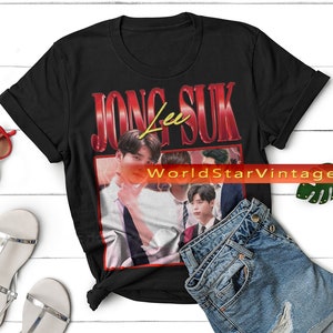LEE JONG SUK Vintage Shirt, Lee Jong Suk Homage Tshirt, Lee Jong Suk ...
