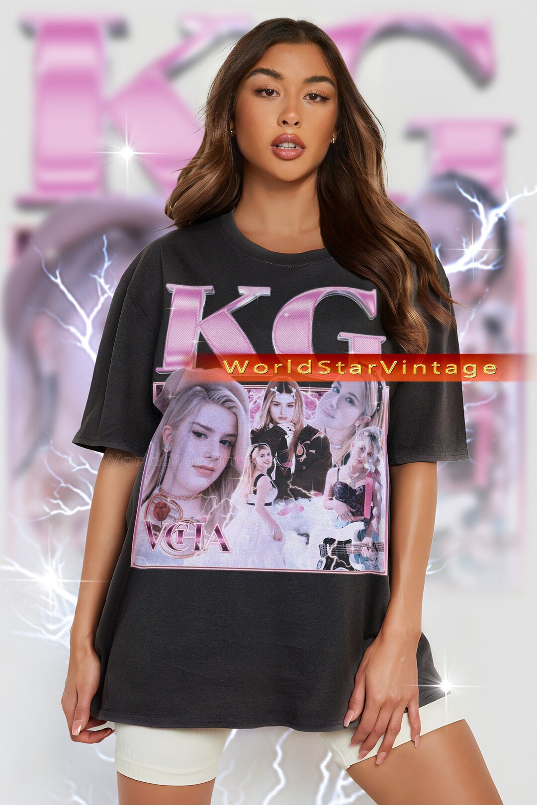 KG VCHA, KG Vintage Shirt, Kg Homage Tshirt, Kg Fan Tees, Kg Retro 90s ...