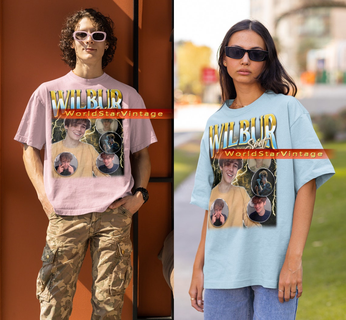WILBUR SOOT Vintage Shirt, Wilbur Soot Homage Tshirt, Wilbur Soot Fan ...