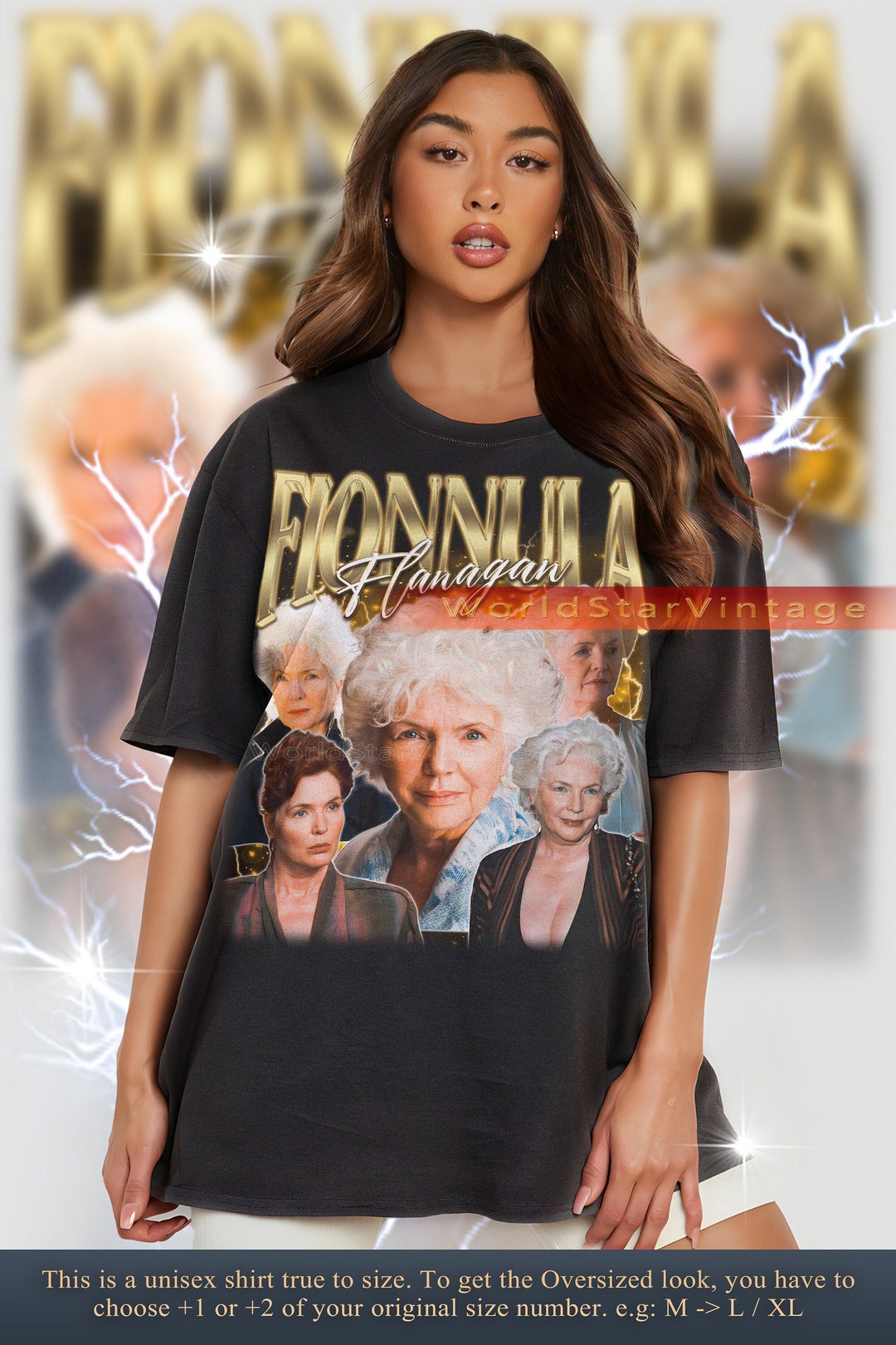 FIONNULA FLANAGAN Vintage Shirt, Fionnula Flanagan Homage Tshirt ...