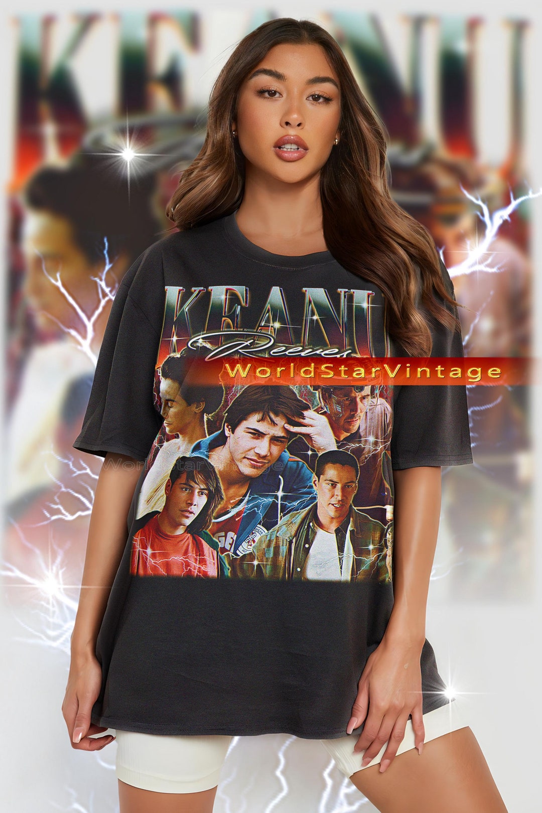KEANU REEVES Vintage Shirt, Keanu Reeves Homage Tshirt, Keanu Reeves ...