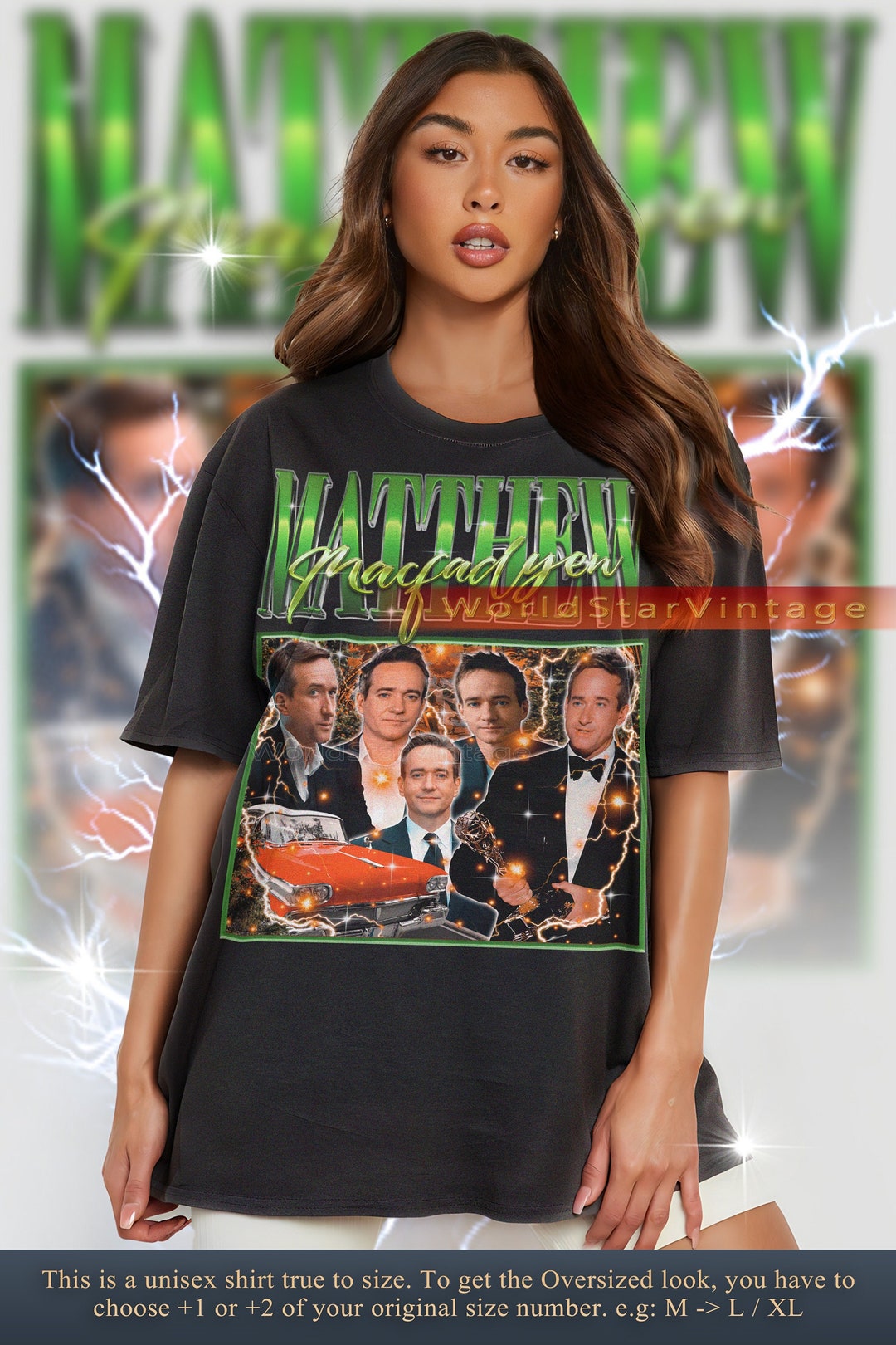 MATTHEW MACFADYEN Vintage Shirt, Matthew Macfadyen Homage Tshirt ...