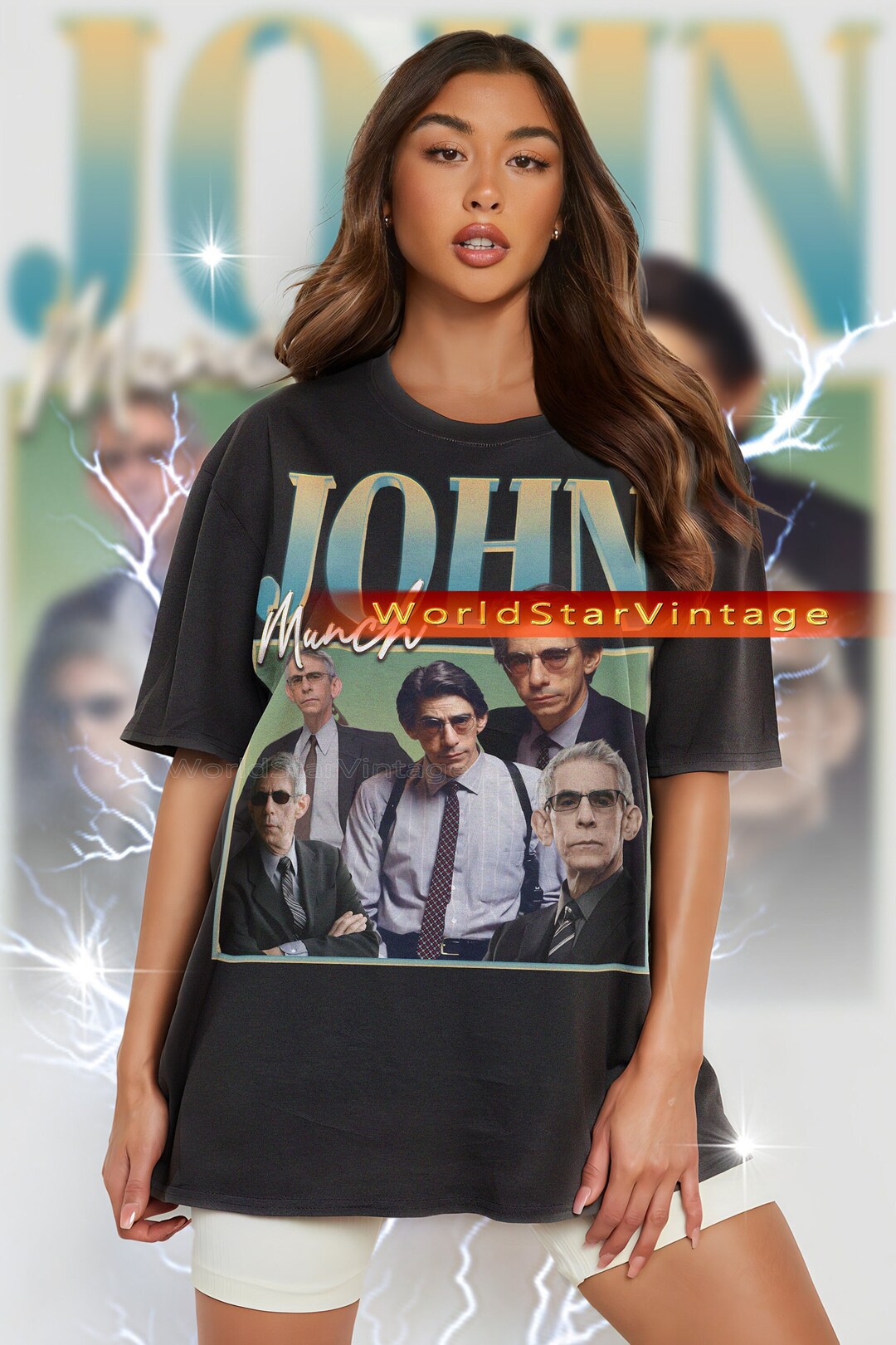 JOHN MUNCH Vintage Shirt, John Munch Homage Tshirt, John Munch Fan Tees, John Munch Retro 90s ...
