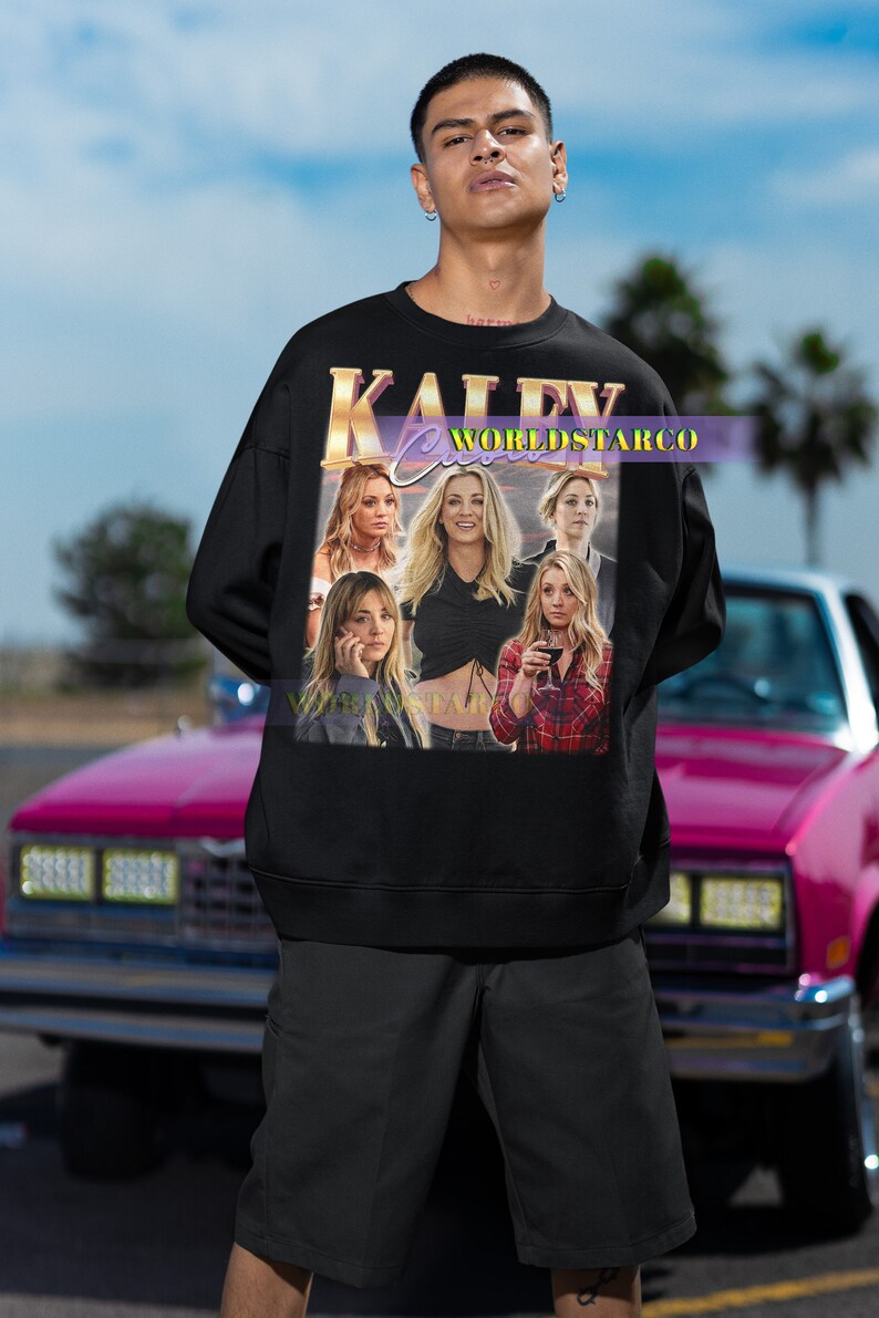 KALEY CUOCO Vintage Sweatshirt, Kaley Cuoco Homage Sweater, Kaley Cuoco ...