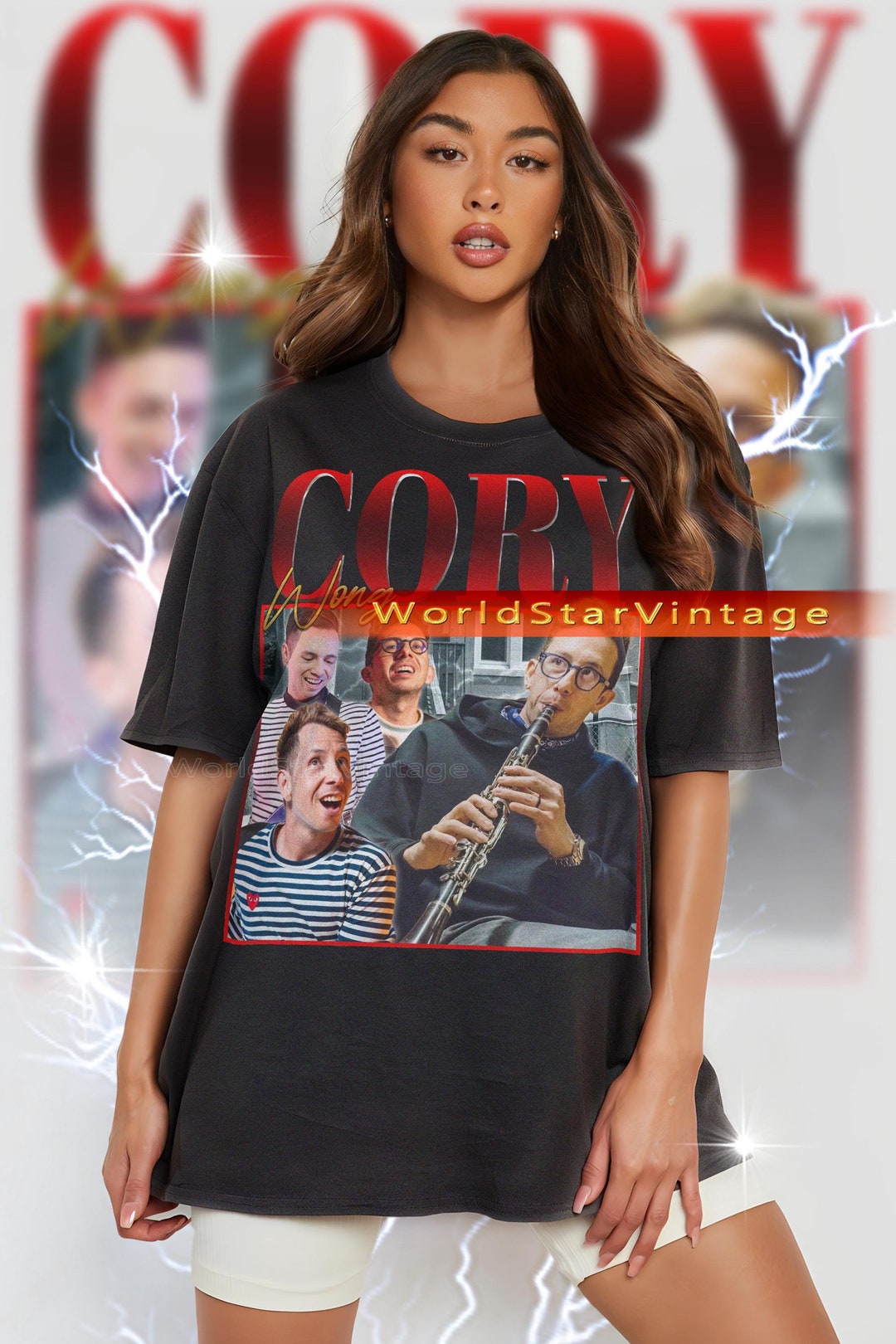 CORY WONG Vintage Tshirt, Cory Wong Homage Tshirt, Cory Wong Fan Tees ...