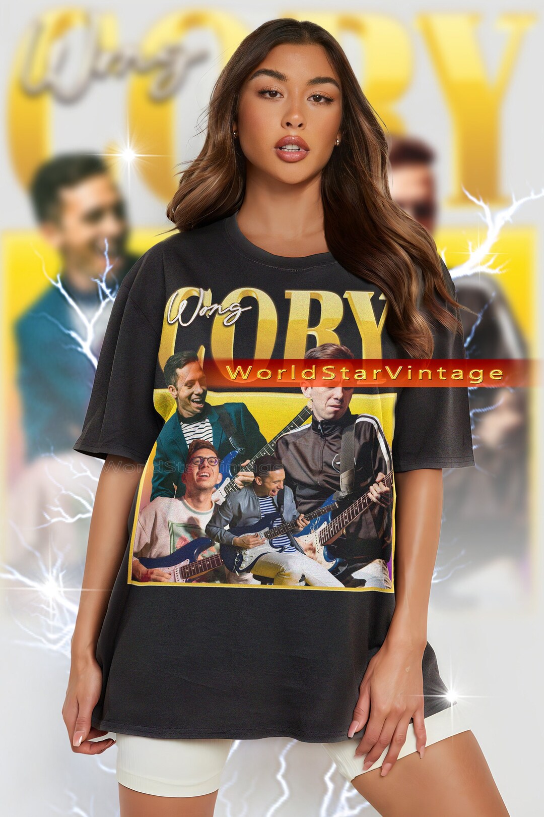 CORY WONG Vintage Tshirt, Cory Wong Homage Tshirt, Cory Wong Fan Tees ...