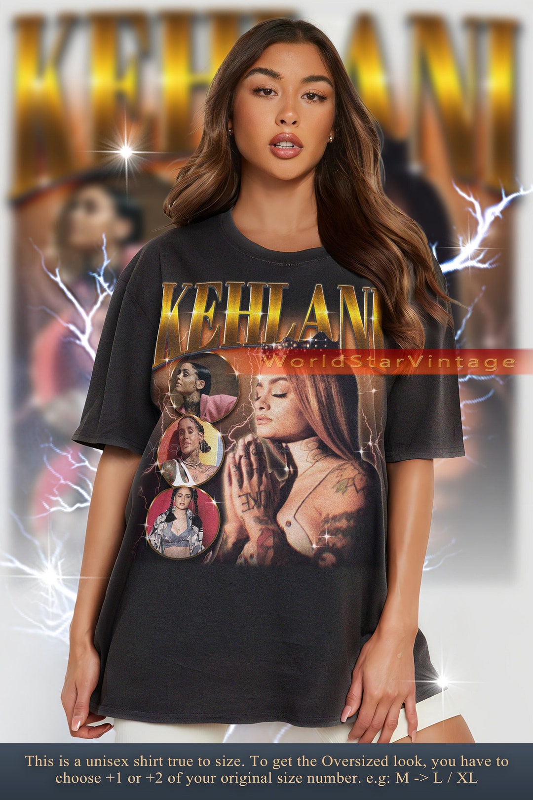 KEHLANI Vintage Shirt, Kehlani Homage Tshirt, Kehlani Fan Tees, Kehlani ...