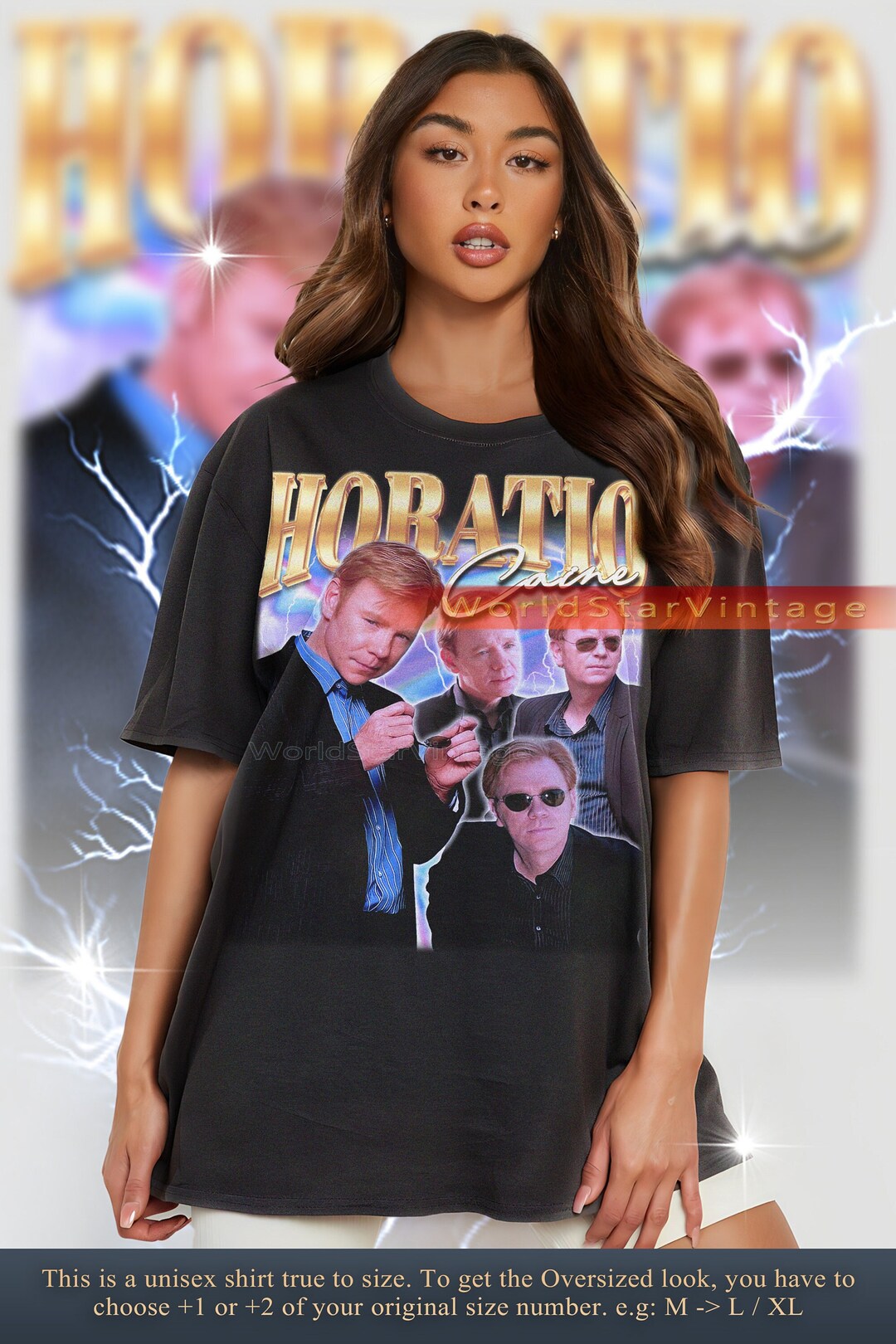 HORATIO CAINE Shirt, Horatio Caine Homage Shirt, Horatio CSI Miami ...
