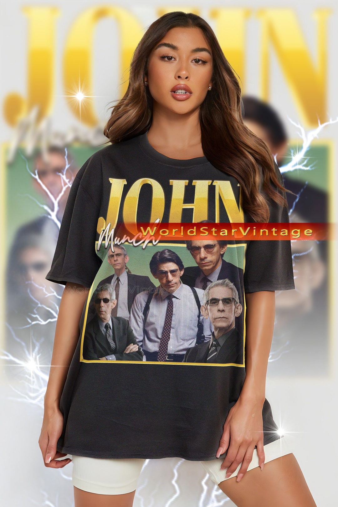 JOHN MUNCH Vintage Shirt, John Munch Homage Tshirt, John Munch Fan Tees ...
