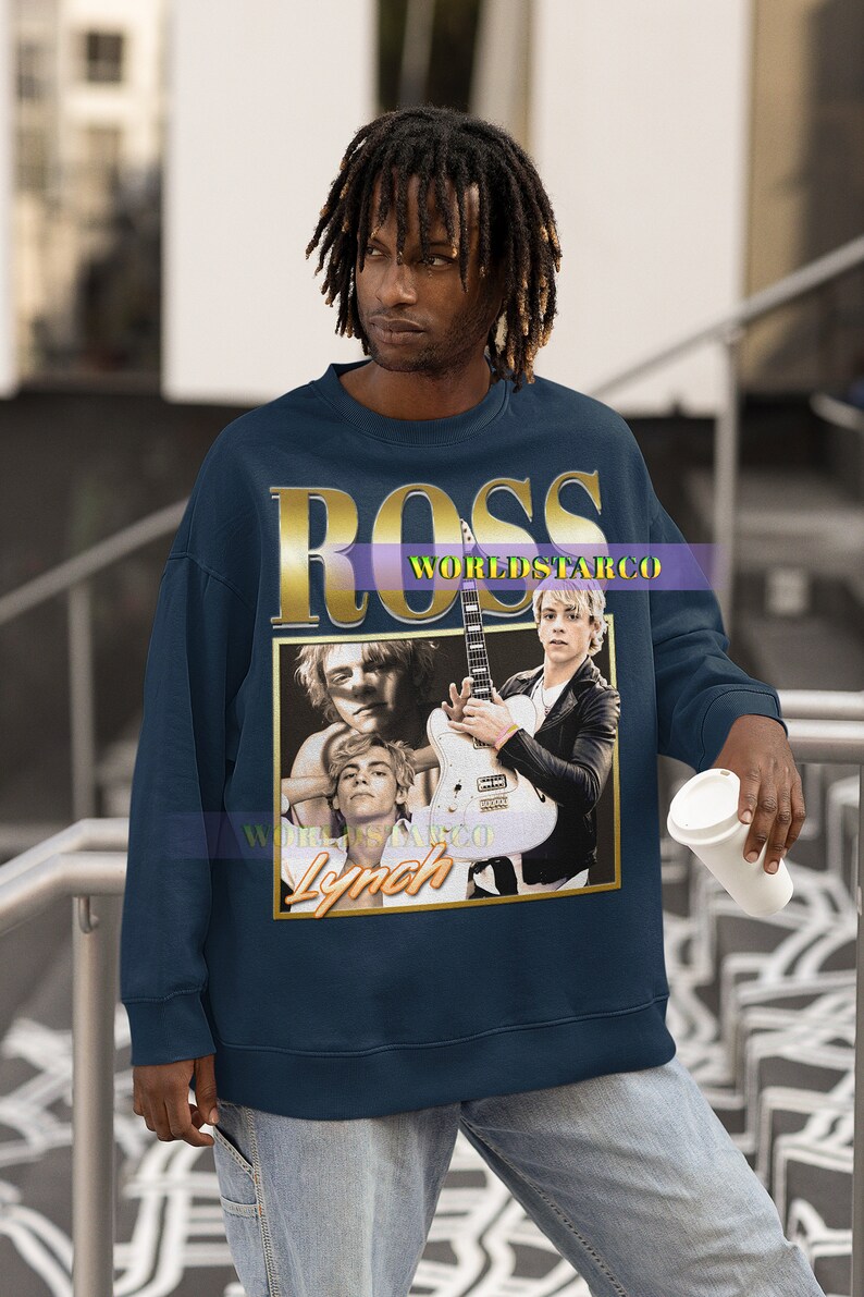 ROSS LYNCH Vintage Sweatshirt, Ross Lynch Homage Sweater, Ross Lynch ...