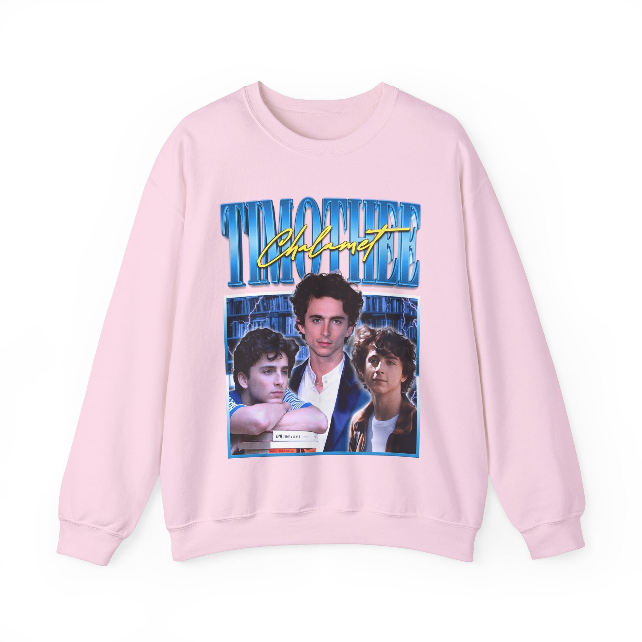 TIMOTHEE CHALAMET Sweatshirt, Timothee Chalamet Retro Sweater, the King ...