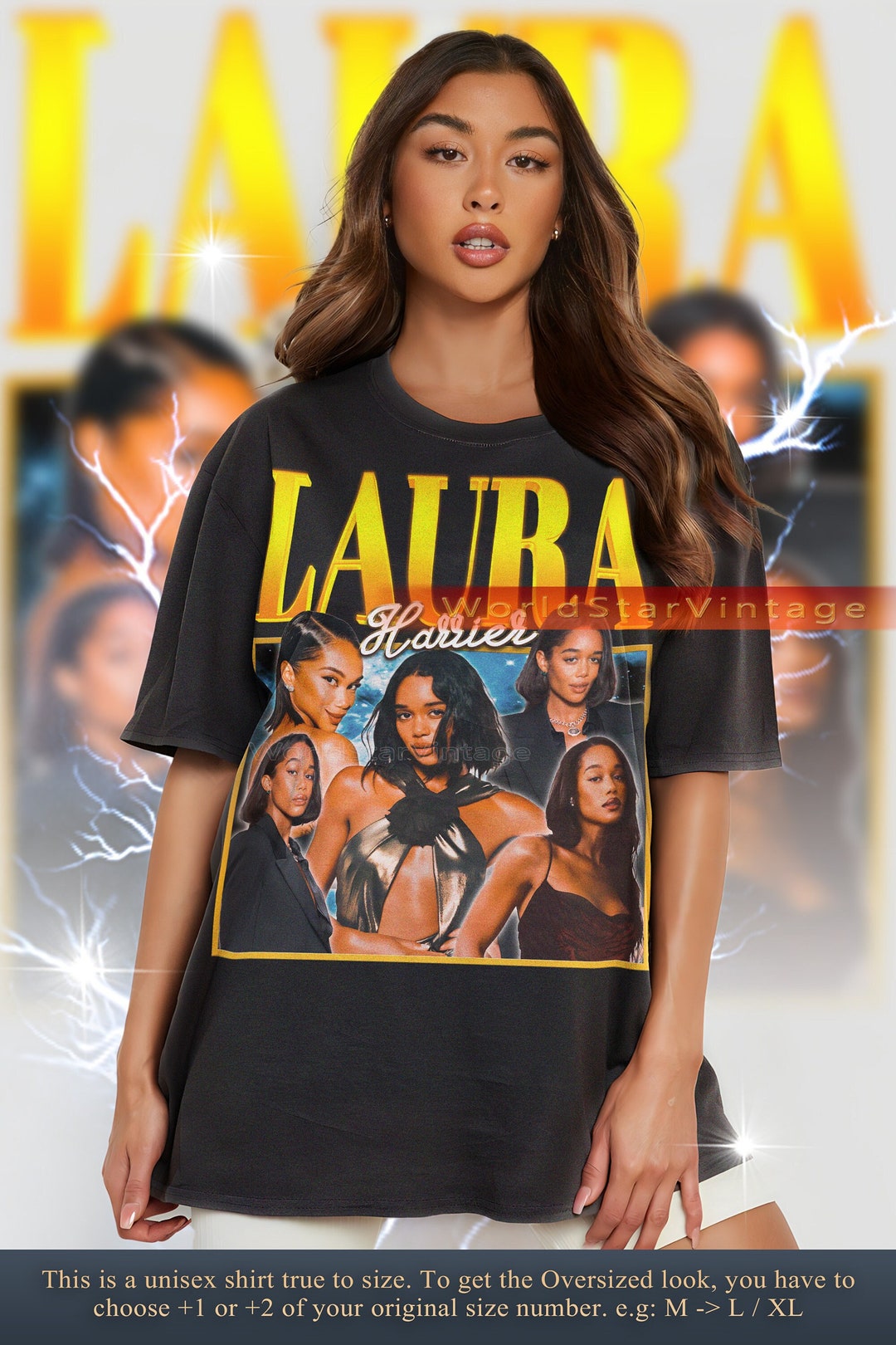 LAURA HARRIER Vintage Shirt, Laura Harrier Homage Tshirt, Laura Harrier ...
