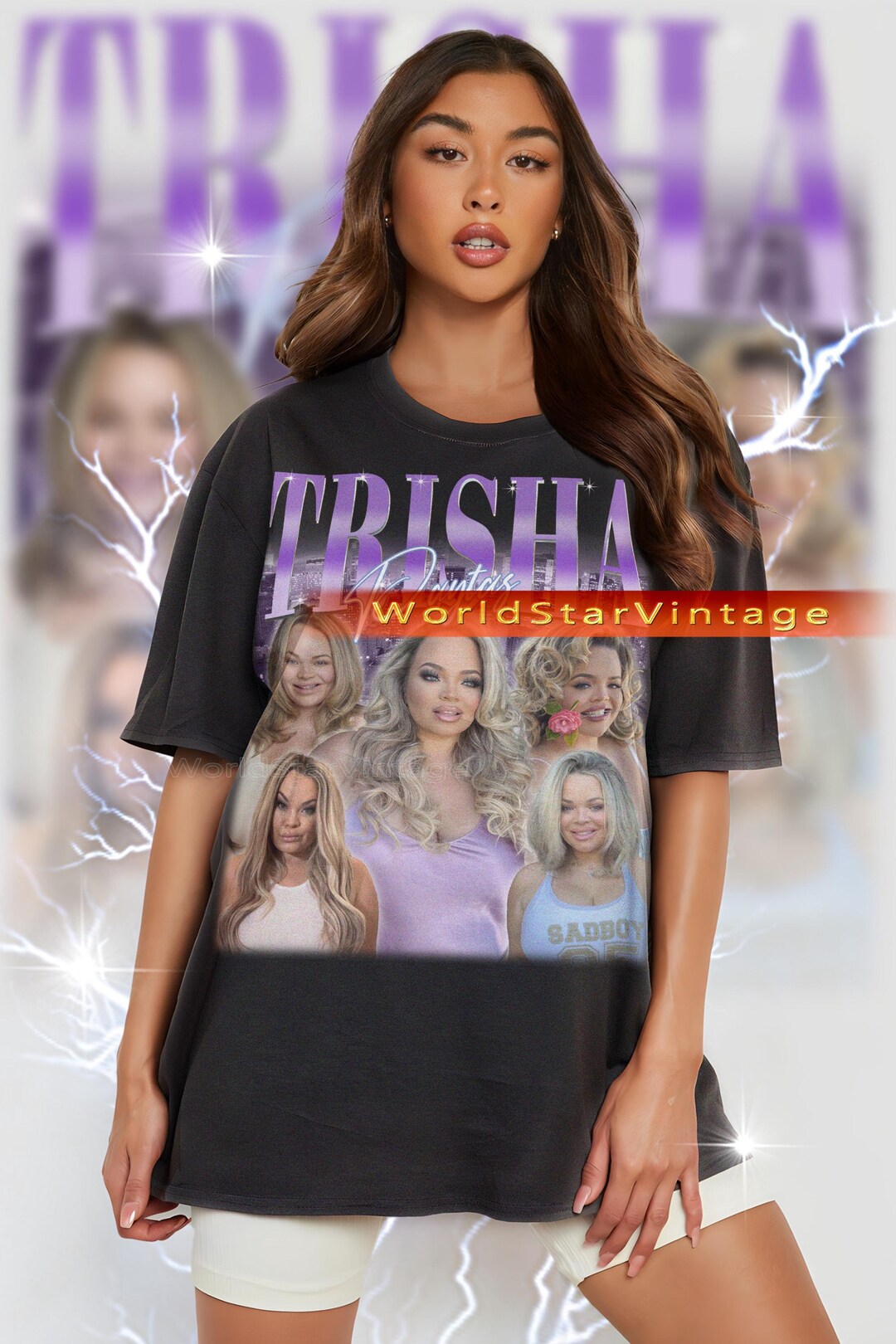 TRISHA PAYTAS Vintage Tshirt, Trisha Paytas Homage Shirt, Trisha Paytas ...