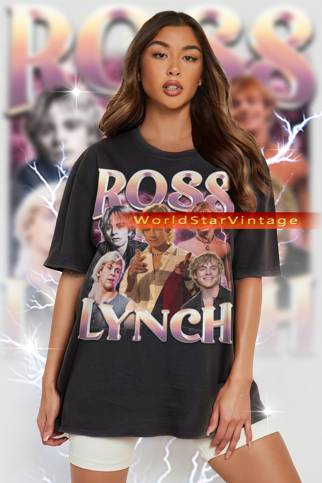 ROSS LYNCH Vintage Shirt, Ross Lynch Homage Tshirt, Ross Lynch Fan Tees ...