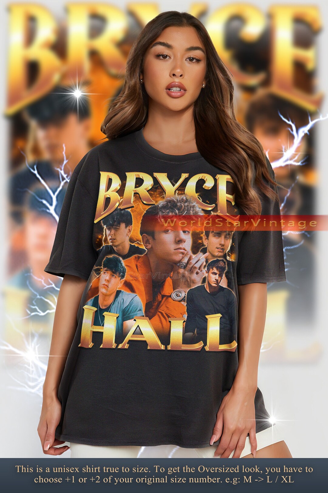 BRYCE HALL Vintage Shirt, Bryce Hall Homage Tshirt, Influencer Bryce ...