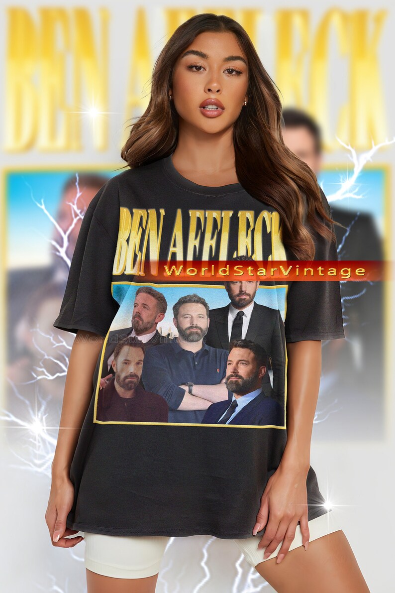 BEN AFFLECK Vintage Shirt, Ben Affleck Homage Tshirt, Ben Affleck Fan ...