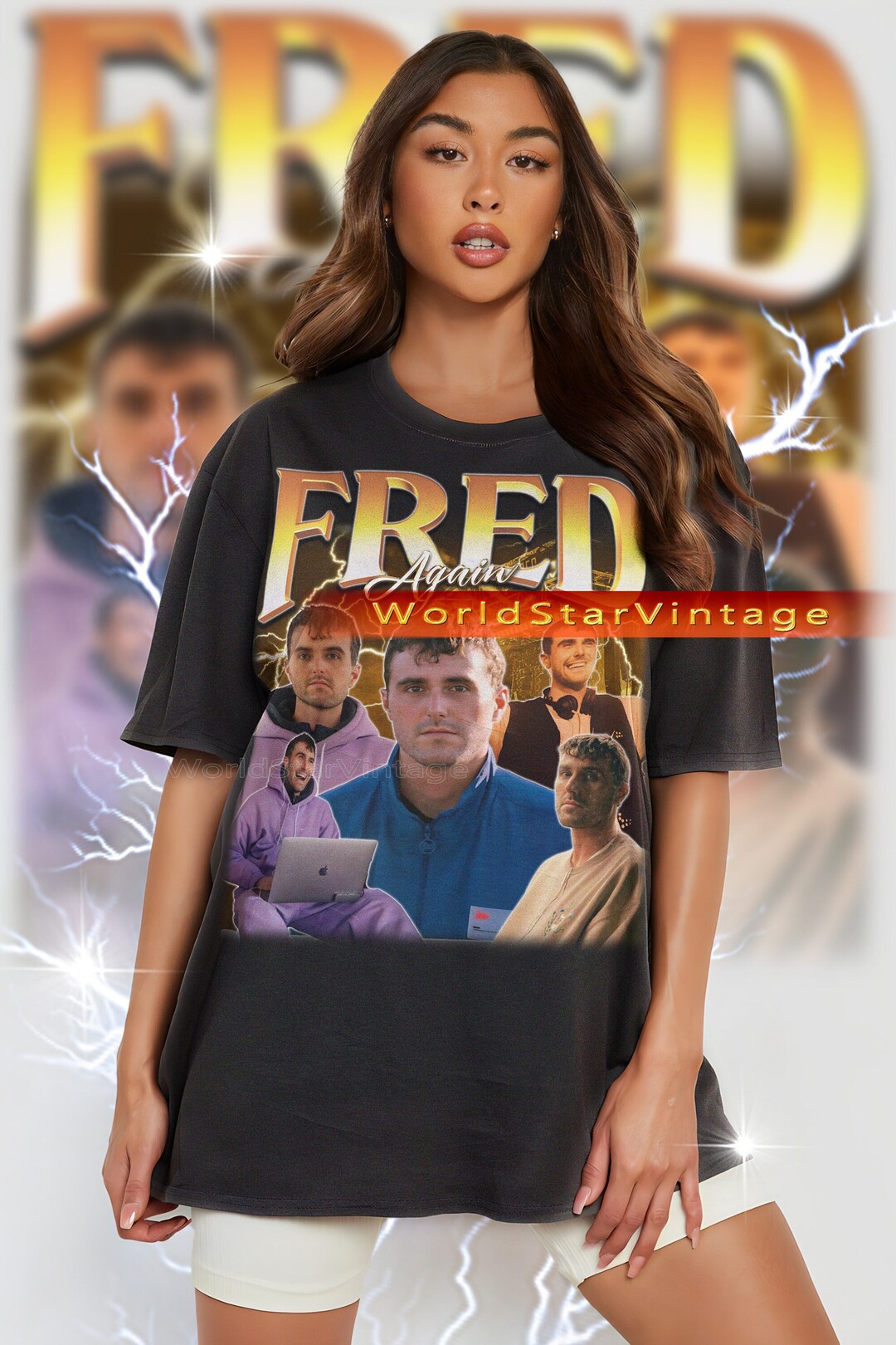 FRED AGAIN Vintage Shirt, Fred Again Homage Tshirt, Fred Again Fan Tees ...