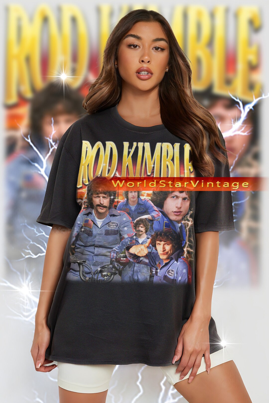 Rod Kimble Retro Tshirt, Rod Kimble Shirt, Stuntmant Retro Shirt, Rod ...
