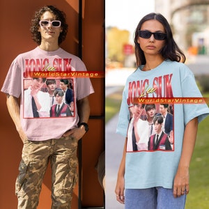 LEE JONG SUK Vintage Shirt, Lee Jong Suk Homage Tshirt, Lee Jong Suk ...