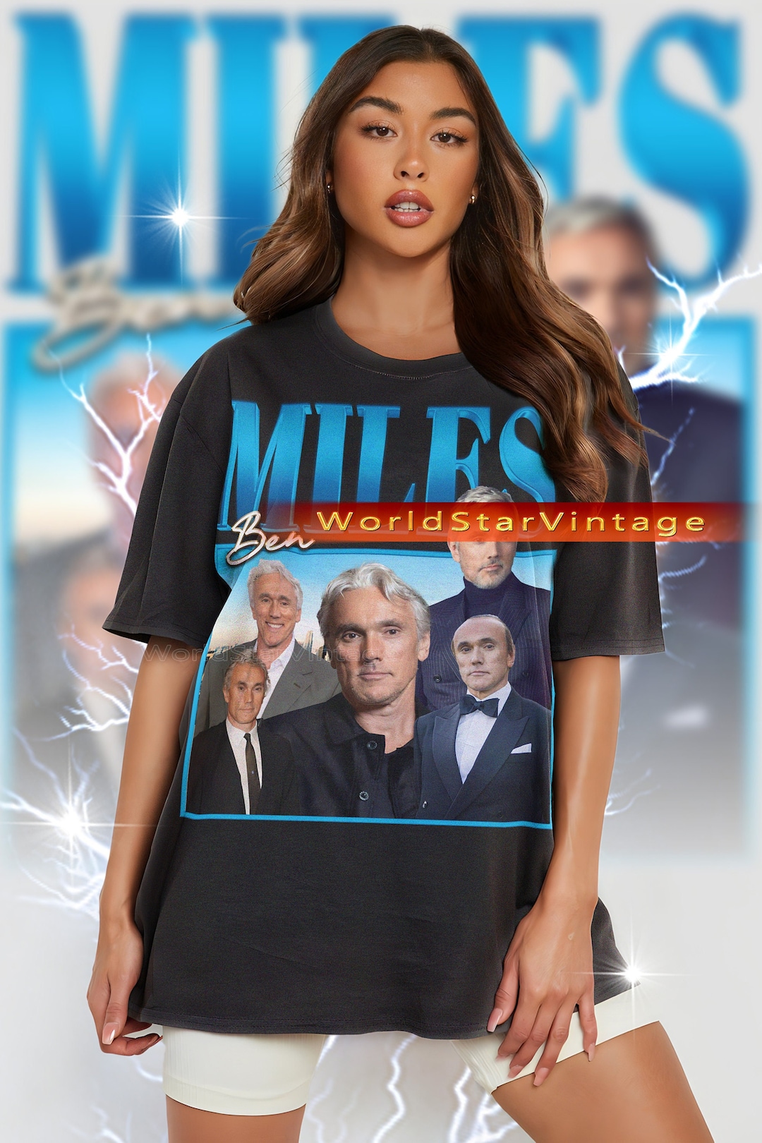 BEN MILES Vintage Shirt, Ben Miles Homage Tshirt, Ben Miles Fan Tees ...