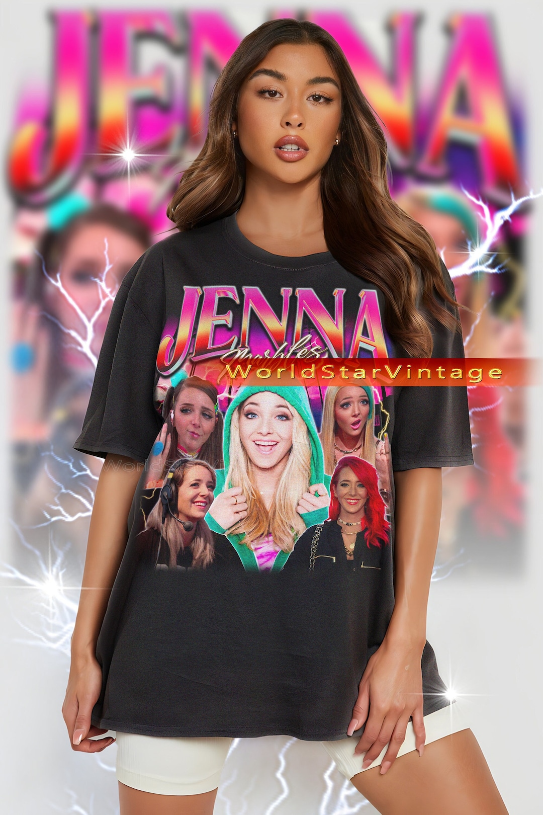 JENNA MARBLES Vintage Shirt, Jenna Marbles Homage Tshirt, Jenna Marbles ...
