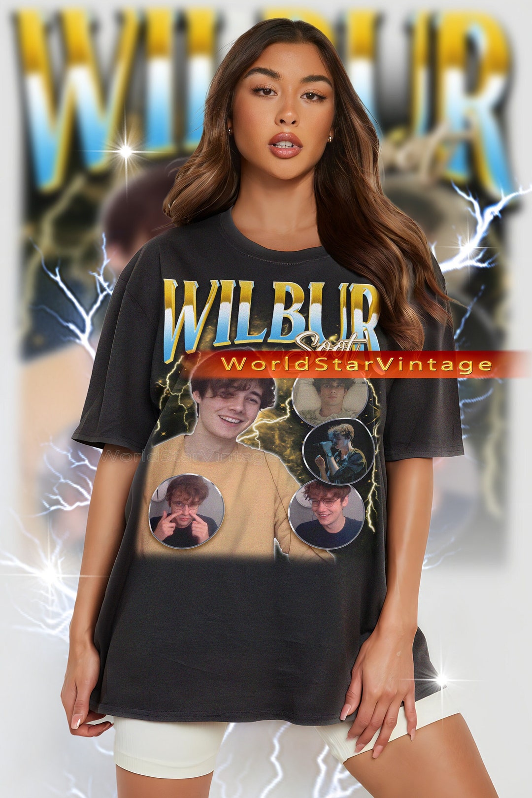 WILBUR SOOT Vintage Shirt, Wilbur Soot Homage Tshirt, Wilbur Soot Fan ...