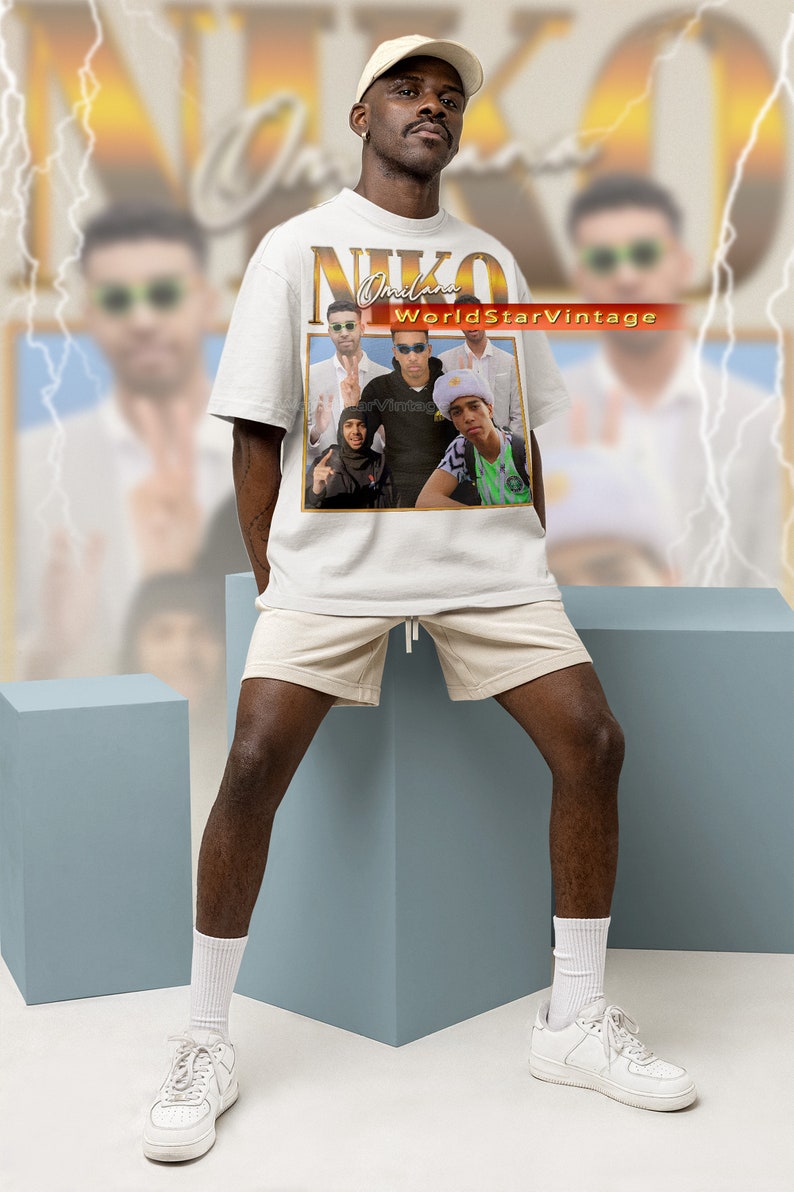 NIKO OMILANA Vintage Tshirt, Niko Omilana Homage Shirt, Niko Omilana ...