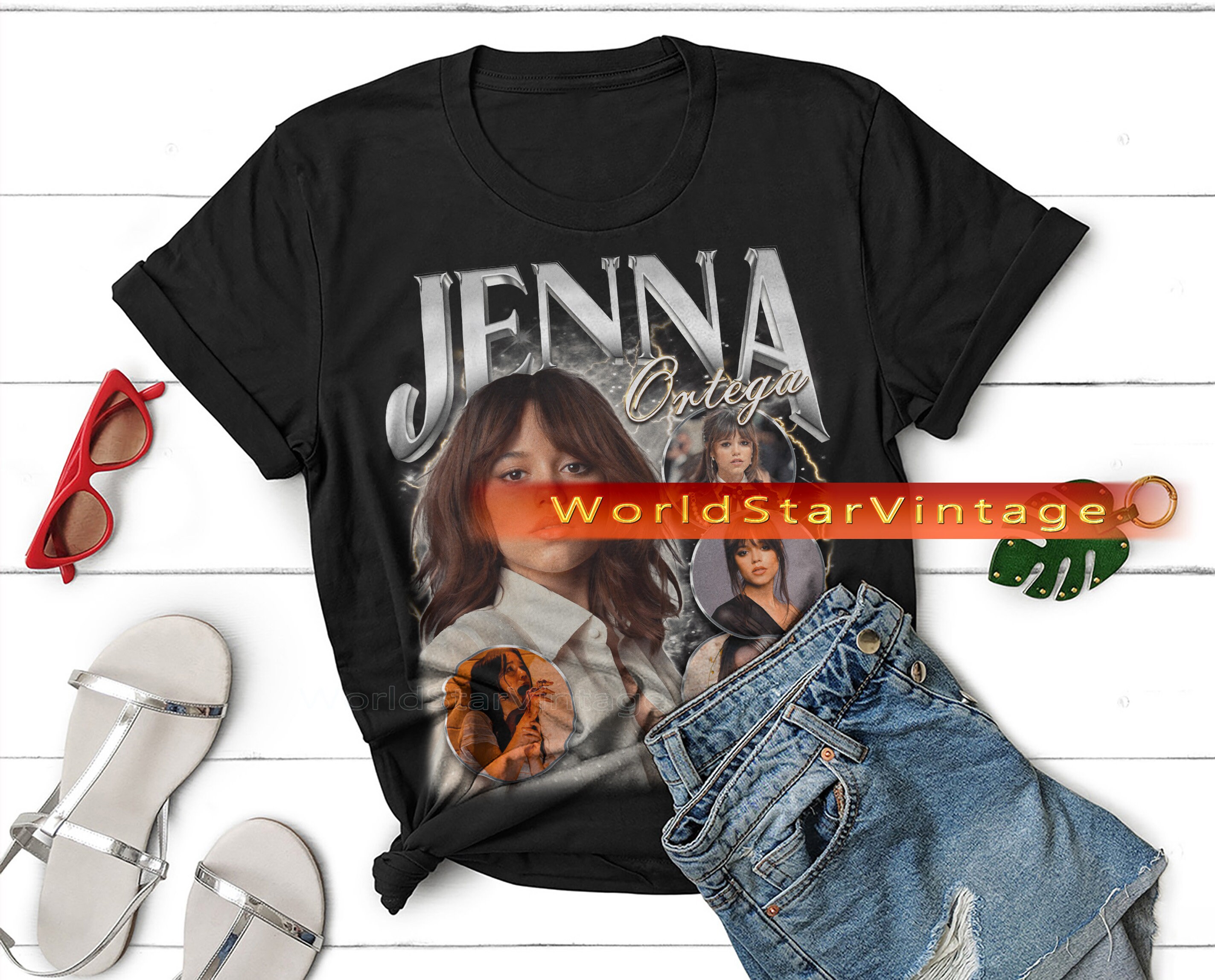 JENNA ORTEGA Vintage Shirt, Jenna Ortega Homage Tshirt, Jenna Ortega ...