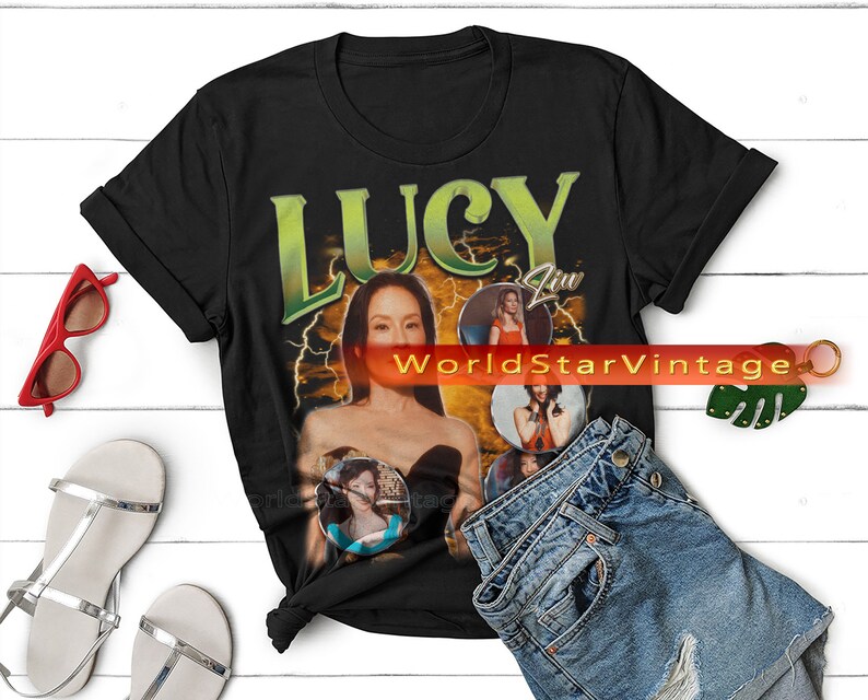 LUCY LIU Vintage Tshirt, Lucy Liu Homage Shirt, Lucy Liu Fan, Lucy Liu ...