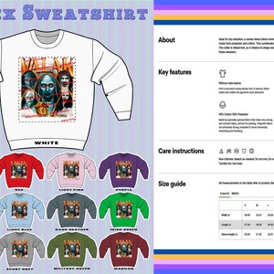 VALAK Vintage Sweatshirt, Valak Homage Sweater, Valak Fan Clothing ...
