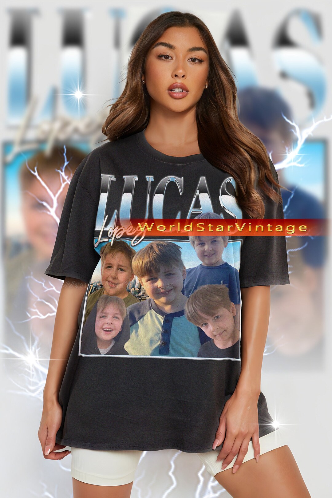 LUCAS LOPEZ Vintage Shirt, Lucas Lopez Homage Tshirt, Lucas Lopez Fan ...