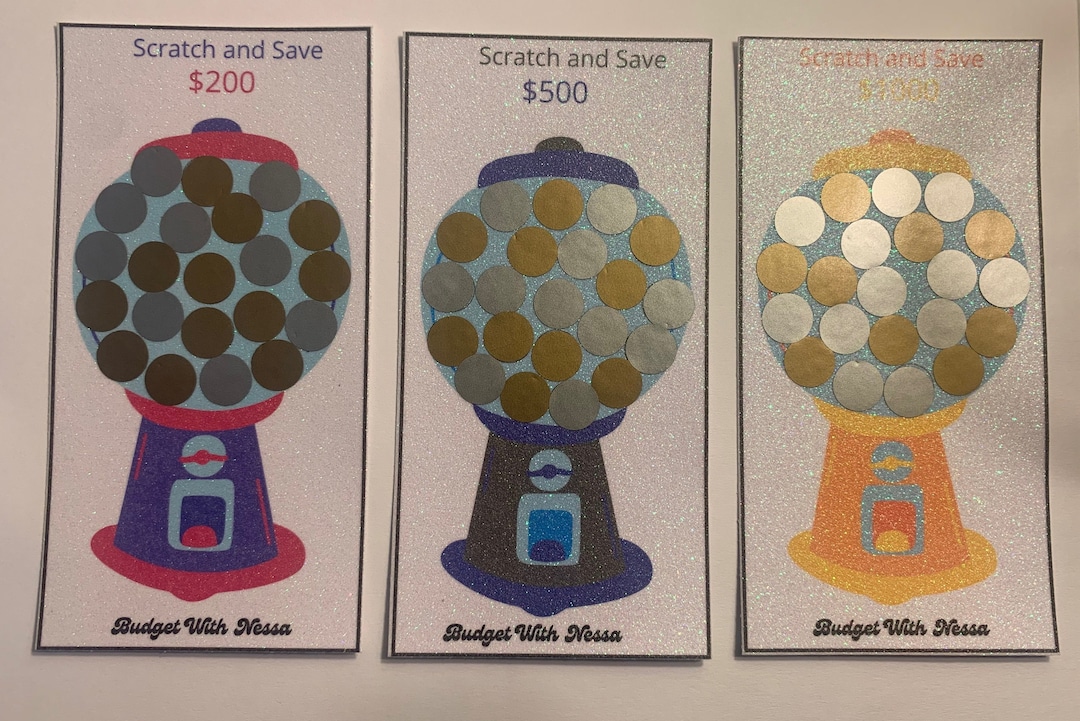 Scratch and Save Gumball Challenge - Etsy