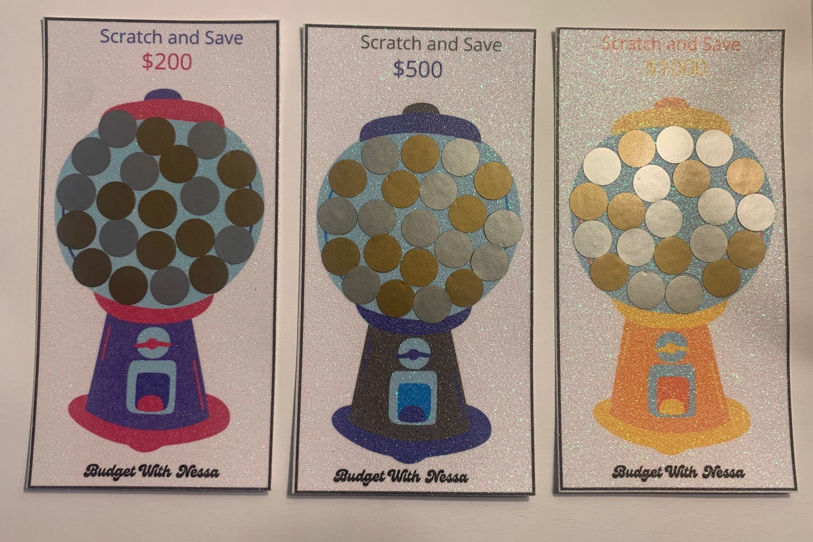 Scratch and Save Gumball Challenge - Etsy